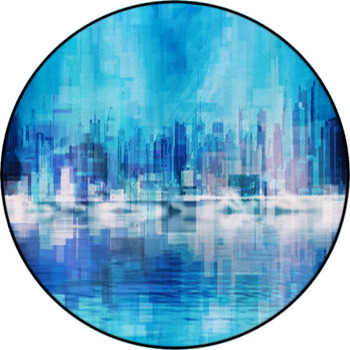 Abstract Area Rugs & Custom Size Floor Mats