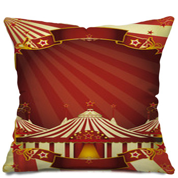 Circus Throw Pillows, Cases, & Shams