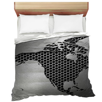 Usa map Comforters, Duvets, Sheets & Sets | Personalized