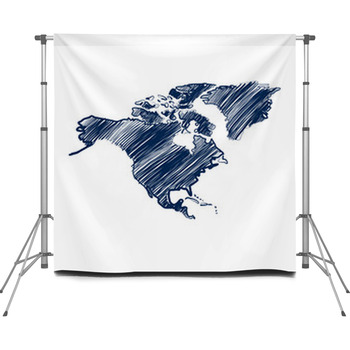 Usa map Photo Backdrops | Available in Very Large Custom Sizes