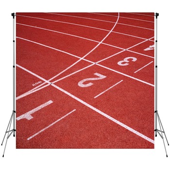 Track Photo Backdrops | Available in Ultra Large Custom Sizes