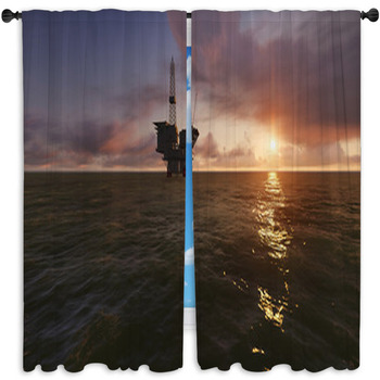 Oil rig Drapes & Window Treatments | Black Out | Custom Sizes