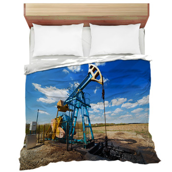 Oil rig Comforters, Duvets, Sheets & Sets | Custom