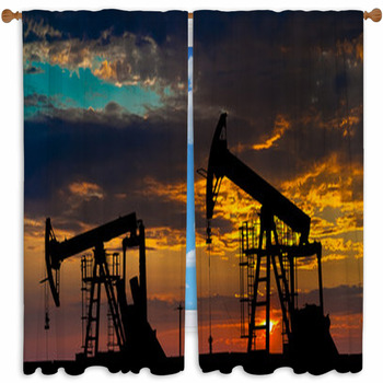 Oil rig Drapes & Window Treatments | Black Out | Custom Sizes