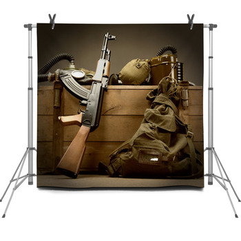 Military Photographer Backdrops | Available in nearly ANY Custom Sizes