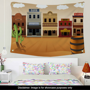 Western Wall Decor in Canvas, Murals, Tapestries, Posters & More