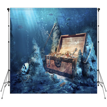 Pirate Custom Backdrops | Available in Very Large Custom Sizes