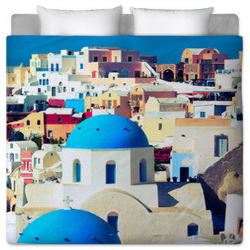 Greek Comforters, Duvets, Sheets & Sets | Custom