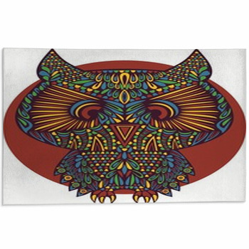 Owl Area Rugs & Custom Size Floor Mats