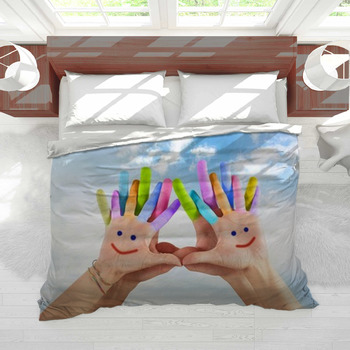 Smiley face Comforters, Duvets, Sheets & Sets | Personalized