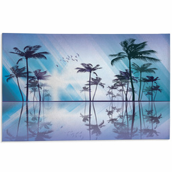 Palm tree Area Rugs & Floor Mats