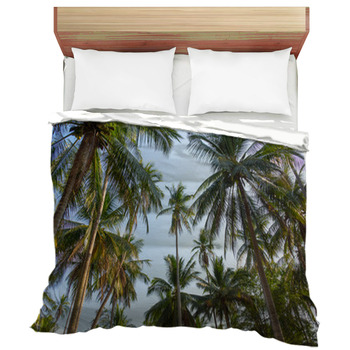 Palm tree Comforters, Duvets, Sheets & Sets | Custom