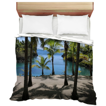 Palm tree Comforters, Duvets, Sheets & Sets | Custom