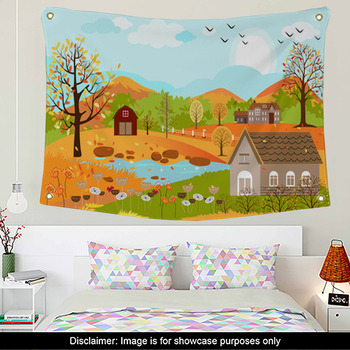 Country Wall Decor in Canvas, Murals, Tapestries, Posters & More