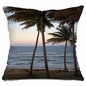 Palm tree Throw Pillows, & Shams