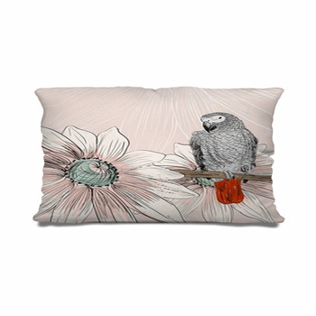 Parrot Throw Pillows, Shams & Pillow Cases