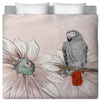 Parrot Comforters, Duvets, Sheets & Sets | Personalized
