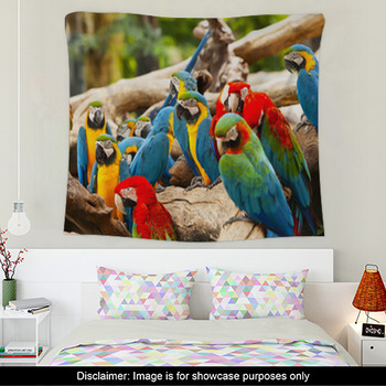 Parrot Wall Decor in Canvas, Murals, Tapestries, Posters & More
