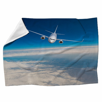 Airplane Fleece Blanket Throws | Free Personalization