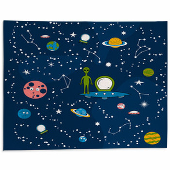Alien Rugs & Custom Size Floor Mats
