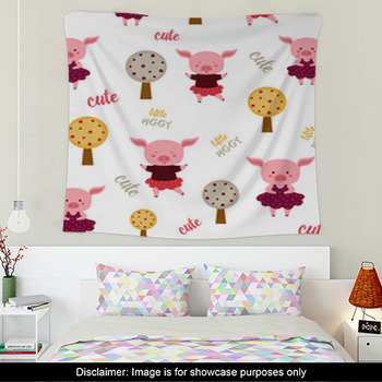 Pig Wall Decor in Canvas, Murals, Tapestries, Posters & More