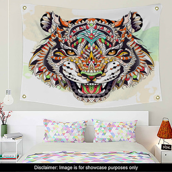 Tiger Wall Decor in Canvas, Murals, Tapestries, Posters & More