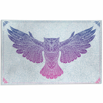 Owl Area Rugs & Custom Size Floor Mats