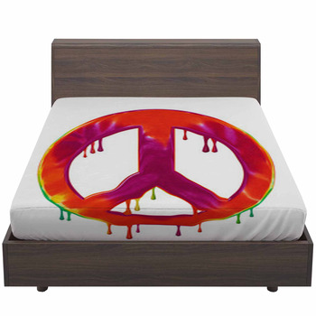 Peace sign Comforters, Duvets, Sheets & Sets | Custom