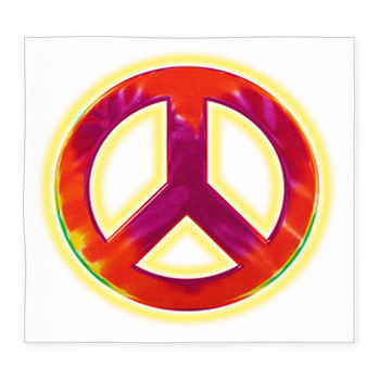 Peace sign Area Rugs & Custom Size Floor Mats