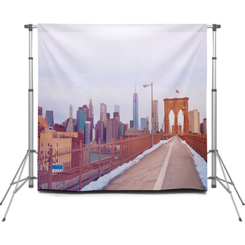 Brooklyn bridge Photographer Backdrops | Available in Super Large ...