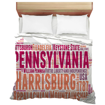 Pennsylvania Comforters, Duvets, Sheets & Sets | Custom