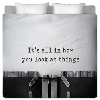 Quotes Comforters, Duvets, Sheets & Sets | Custom