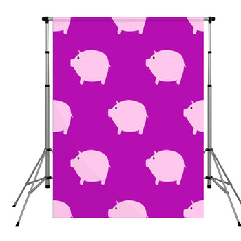 Pig Photographer Backdrops | Available in nearly ANY Custom Sizes