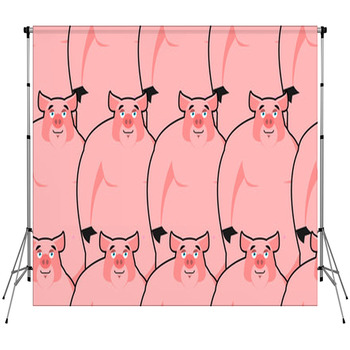 Pig Photographer Backdrops | Available in nearly ANY Custom Sizes