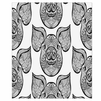 Pig Wall Decor in Canvas, Murals, Tapestries, Posters & More