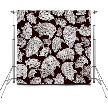 Pig Photographer Backdrops | Available in nearly ANY Custom Sizes