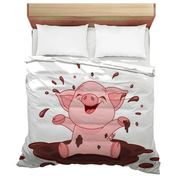 Pig Comforters, Duvets, Sheets & Sets | Custom