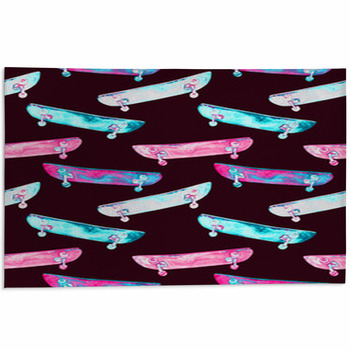 Skateboard Rugs & Custom Size Floor Mats