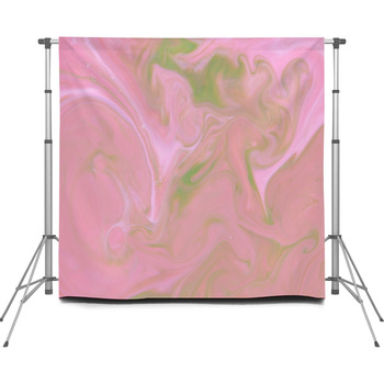 Pink and green Custom Backdrops | Available in Ultra Large Custom Sizes