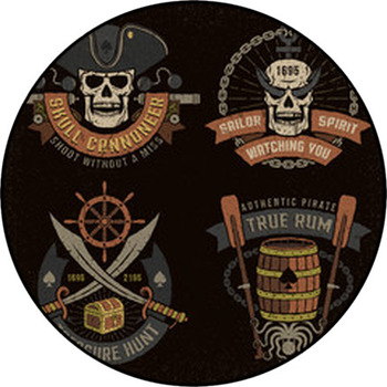 Pirate Rugs & Custom Size Floor Mats