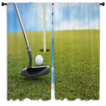 Golf Drapes & Window Treatments | Black Out | Custom Sizes