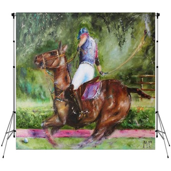 Polo Photographer Backdrops | Available in Super Large Custom Sizes