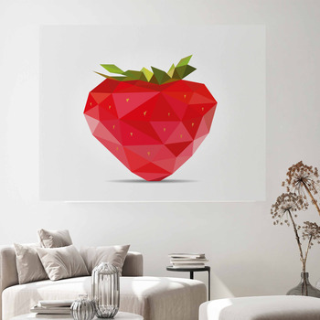 Strawberry Wall Decor in Canvas, Murals, Tapestries, Posters & More