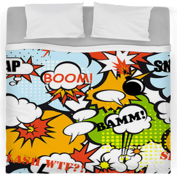 Pop art Comforters, Duvets, Sheets & Sets | Custom