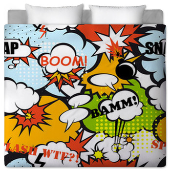 Pop art Comforters, Duvets, Sheets & Sets | Custom