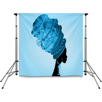 African Custom Backdrops | Available in Super Large Custom Sizes