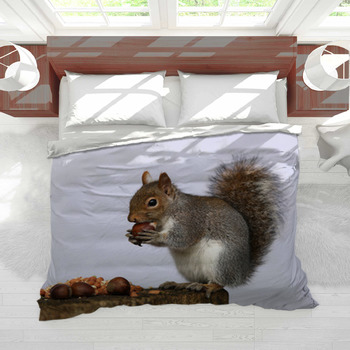 Squirrel Comforters, Duvets, Sheets & Sets | Personalized