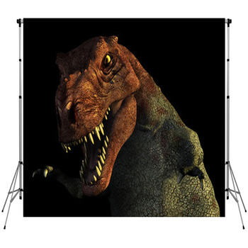 Dinosaur Photo Backdrops | Available in Very Large Custom Sizes