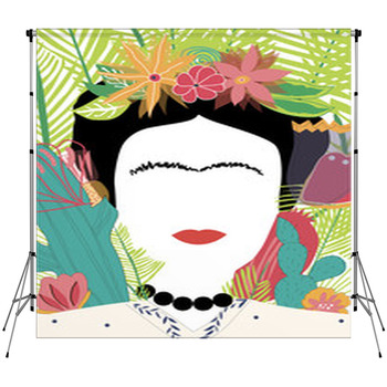 Mexican style Photo Backdrops | Available in Ultra Large Custom Sizes