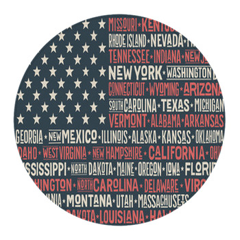 American flag Rugs & Custom Size Floor Mats